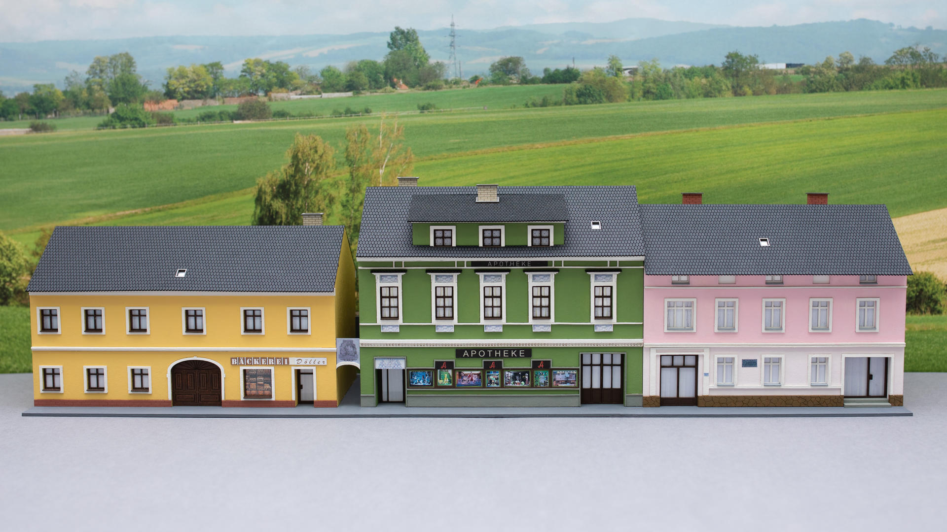 Neue Architekturmodelle in N und H0